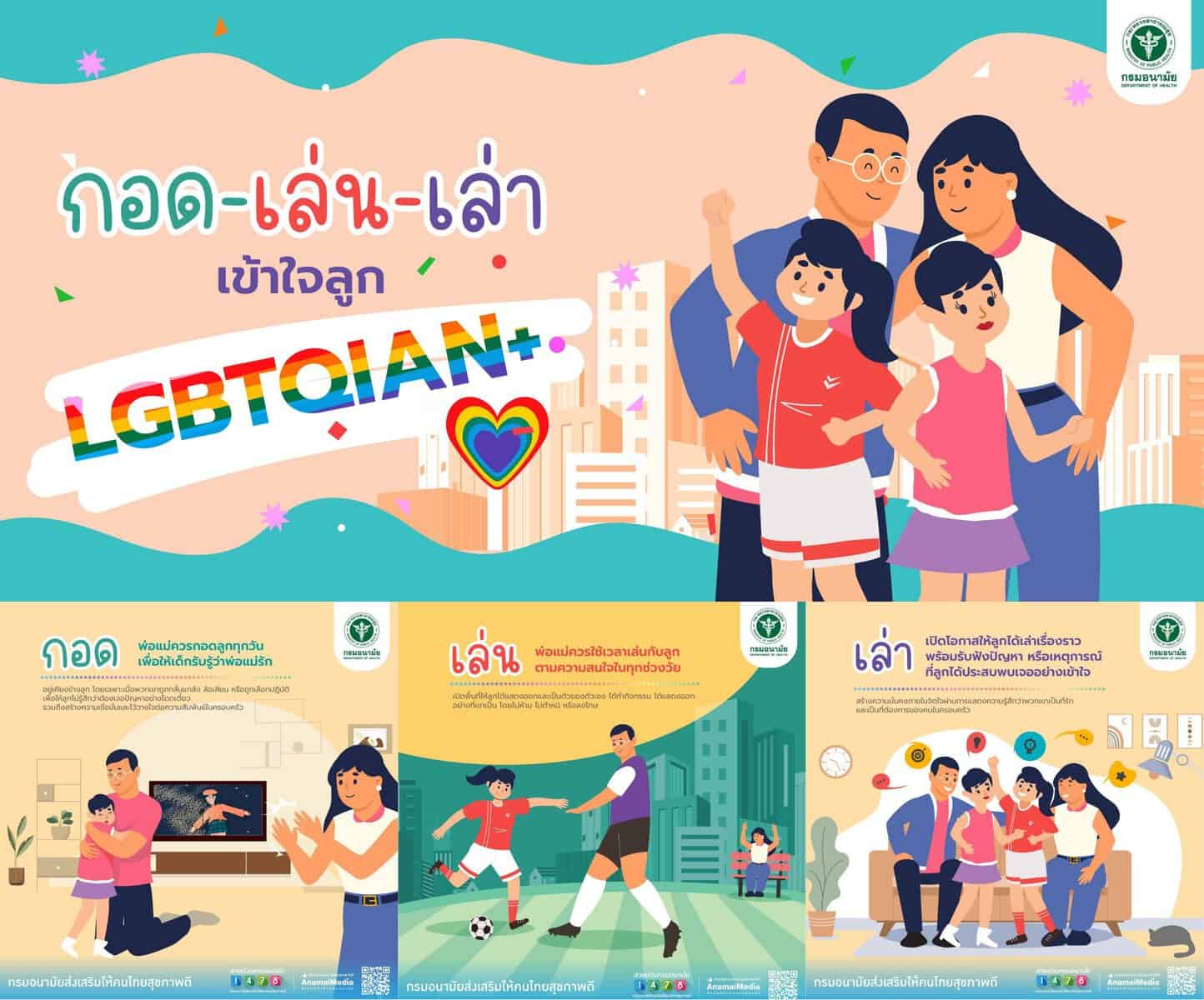 Pride Month สนับสนุนให้ปฏิบัติกับ LGBTQIAN+ ที่มีความแตกต่างอย่างเท่า ...